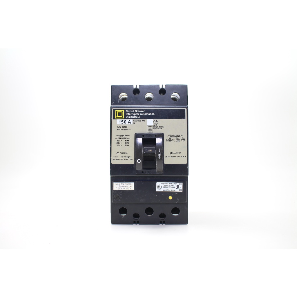 KAL36150 SQUARE D CIRCUIT BREAKER MCCB SQUARE D เซอร์กิจ เบรกเกอร์ สแคว ...