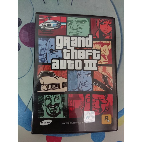 GTA III (PC) Grand Theft Auto III ลิขสิทธิ์แท้ ไม่เคยใช้งาน | Shopee ...