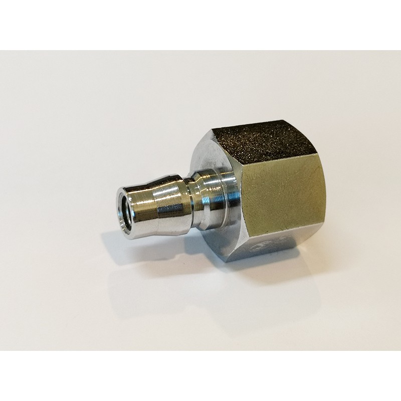 40 PF ข้อต่อสวมเร็ว คอปเปอร์ลม ตัวผู้ ขนาดสแตนดาร์ด รุ่น 40PF เกลียวใน 1/2" 4หุน Plug ,High ...