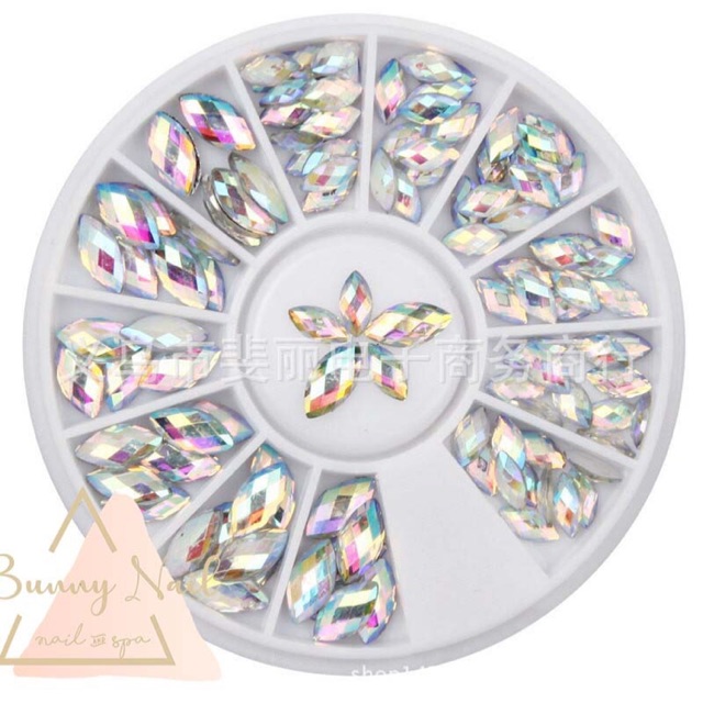 เพชรตกแต่ง 12 ช่อง yx-22(พร้อมส่ง) | Shopee Thailand