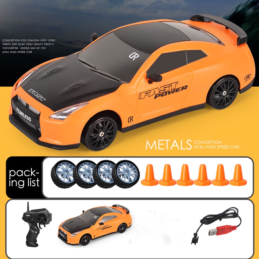 2.4g Drift RC รถ 4WD RC Drift รถของเล่นรีโมทคอนโทรล GTR รุ่น AE86 รถ RC ...