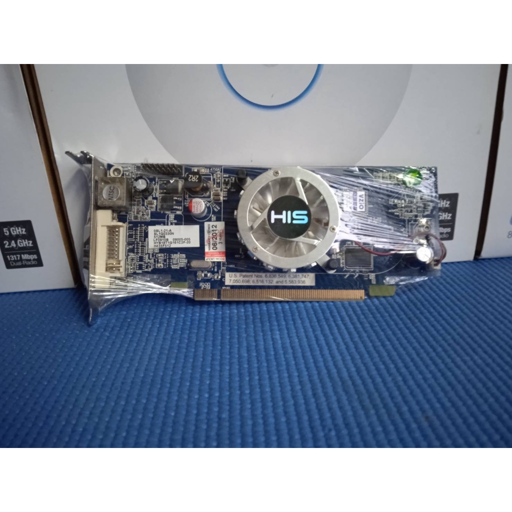 การ์ดจอ HIS AMD Radeon HD4300/4500 512MB DDR2 64Bit สวยๆพร้อมใช้ ...