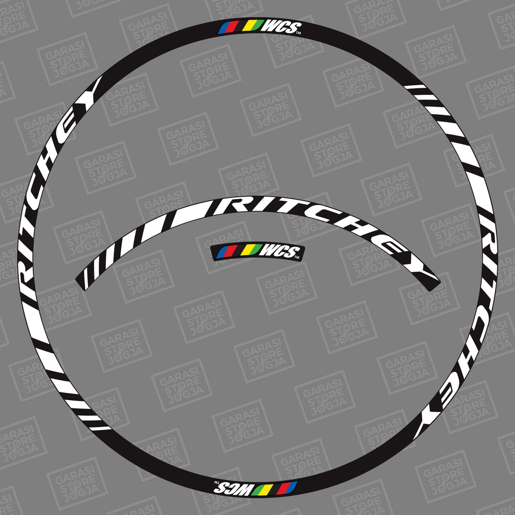 Rims Ritchey WCS sticker สติ๊กเกอร์รูปลอกกว้าง 2 ซม | Shopee Thailand