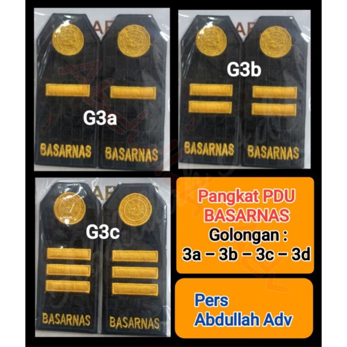 Rank PDU 3a Basarnas/rank PDU 3b Basarnas/rank PDU 3c Basarnas/rank PDU 3d Basarnas/rank PDU ...