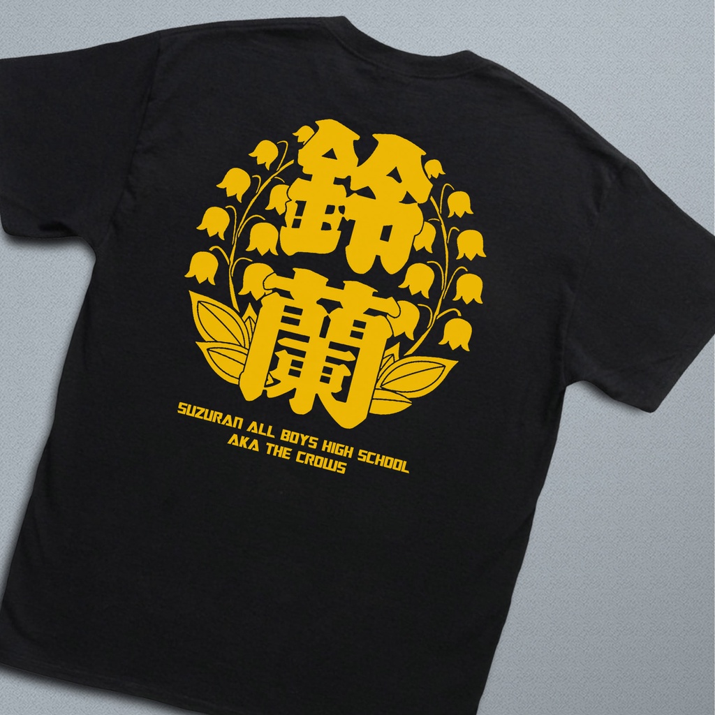 เสื้อยืด แขนสั้น พิมพ์ลาย Suzuran Premium High And Low | Shopee Thailand