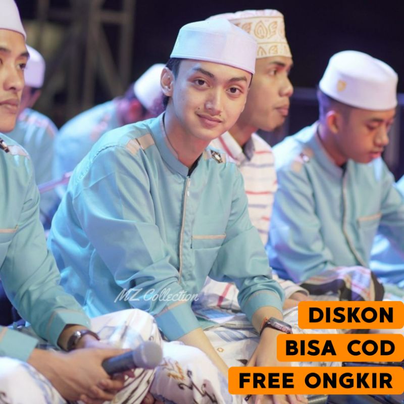 Original Hilwa Moroccan Motif Koko Shirt, Gus Azmi Syubbanul Muslimins ...