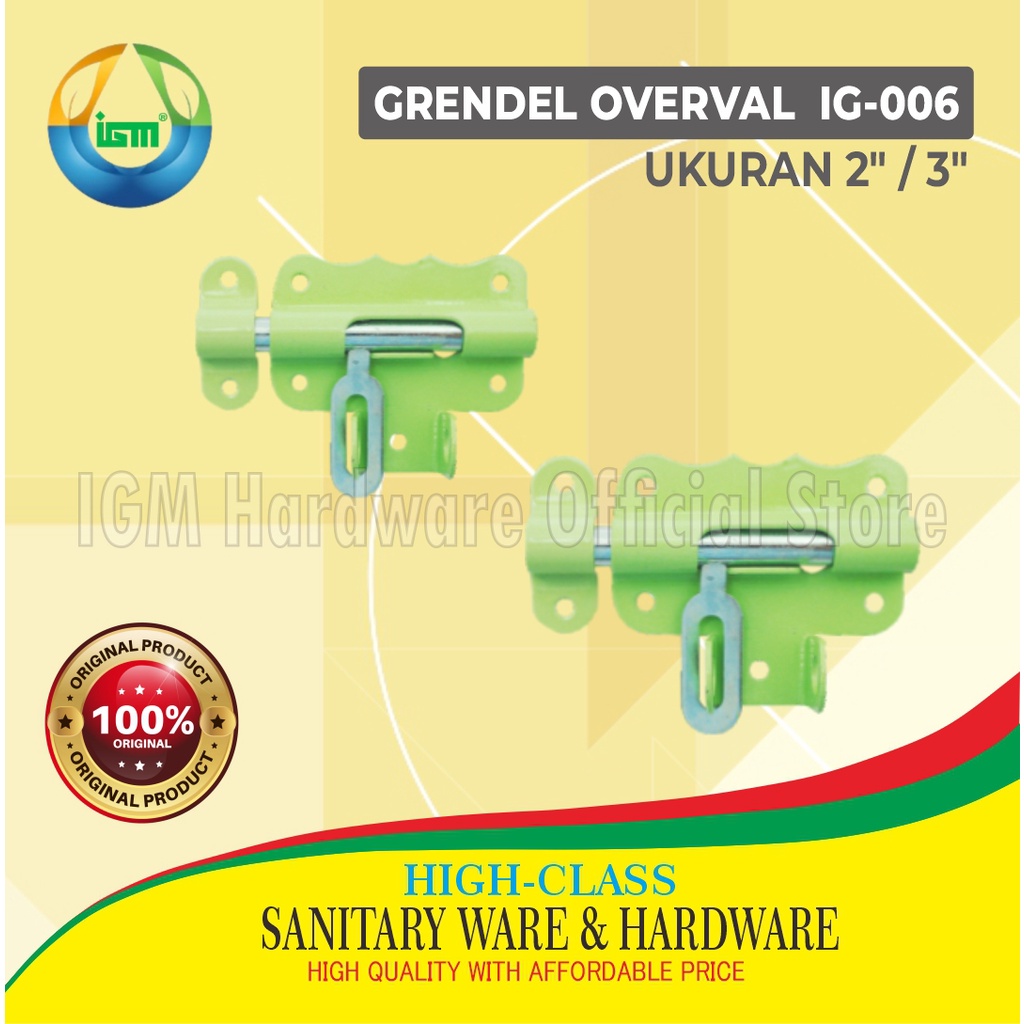 Overval GRENDEL 2" 3" IGM IG-006 | Shopee Thailand