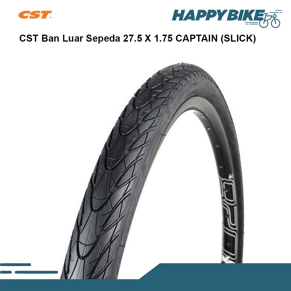 ยาง Cst MTB City Bike Cross Country Captain Slick 27.5 x 1.75 | Shopee ...