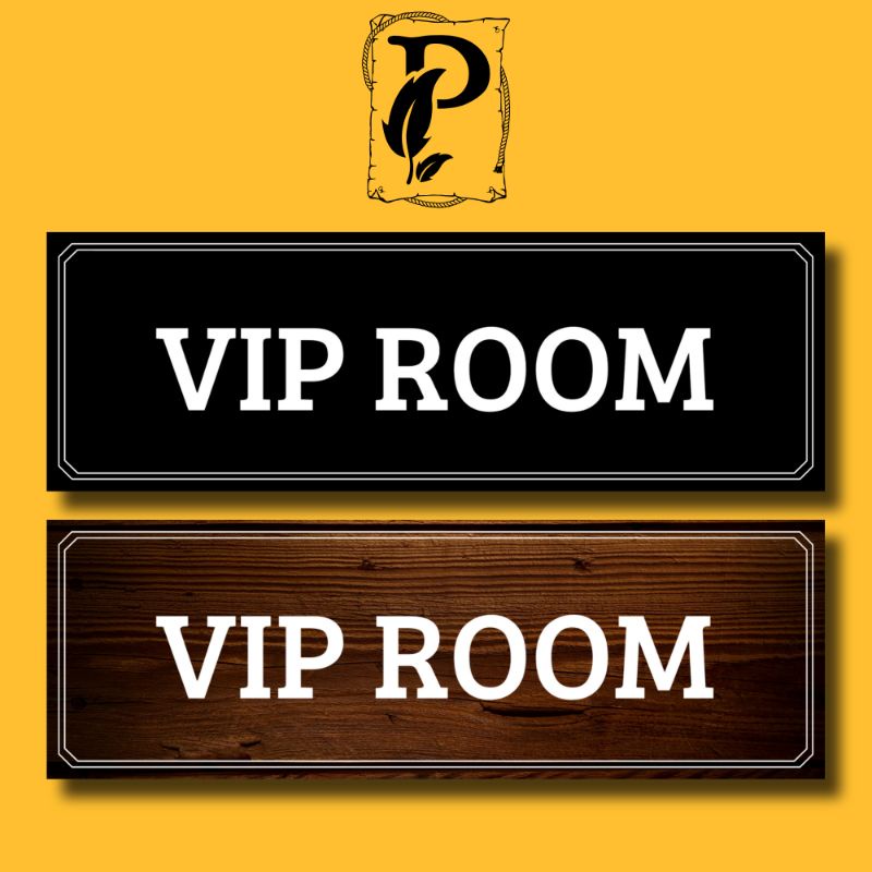 Kayu HIASAN DINDING Vip Room Sign Boards, ตกแต่งผนัง, ตกแต่งผนัง, ป้าย ...