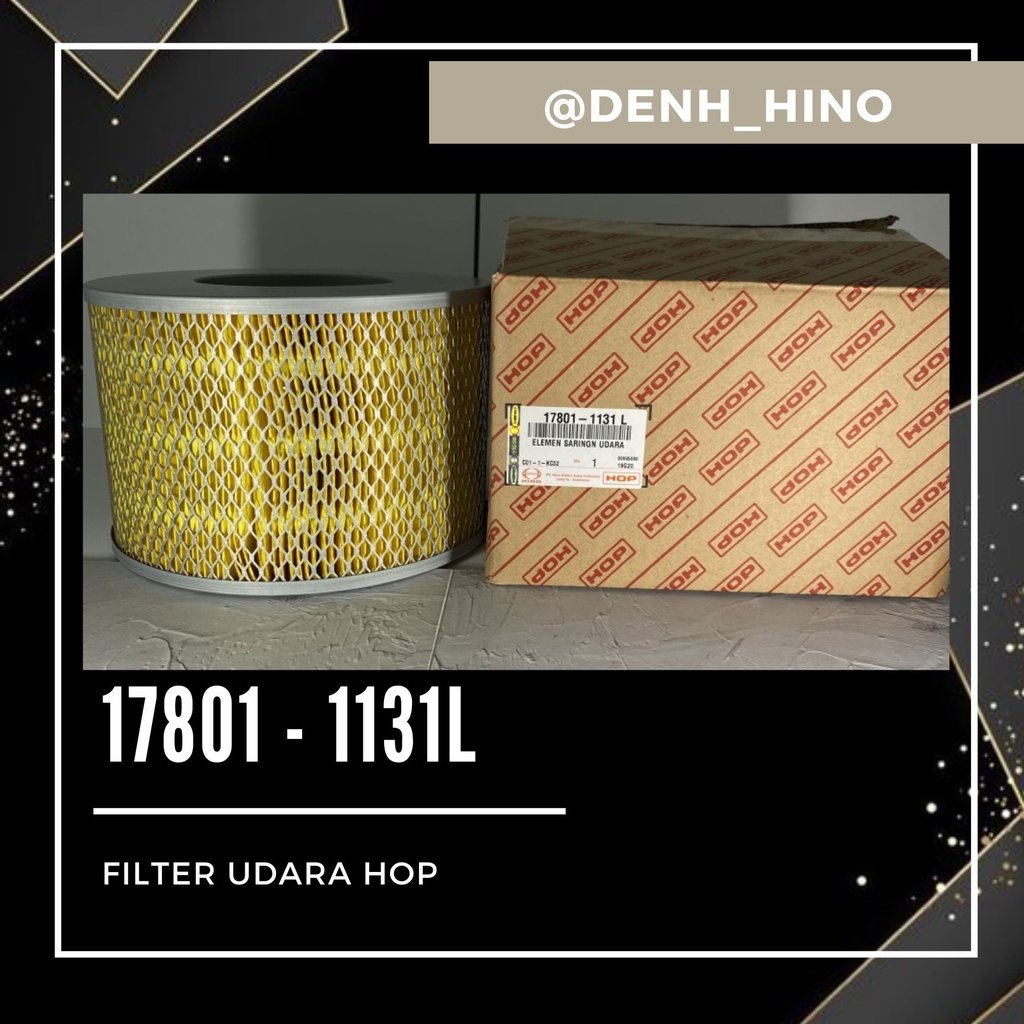 ไส้กรองอากาศ ของแท้ 17801-1131l | Shopee Thailand