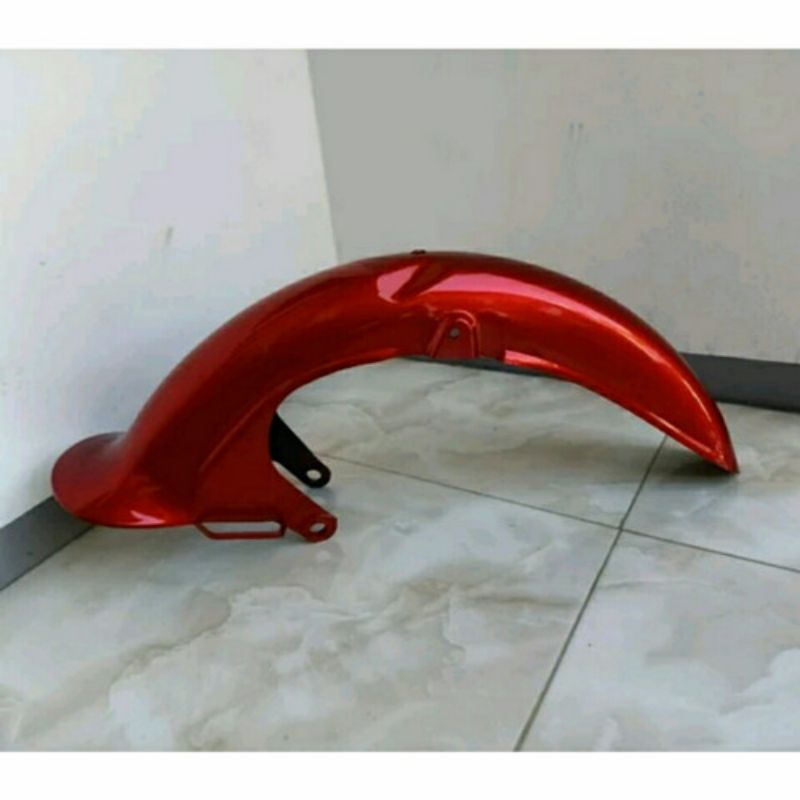 คิ้วบังโคลนหน้า MERAH C70 สีแดง | Shopee Thailand