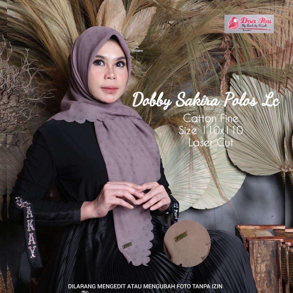 309 HIJAB Square DOBBY Tille LC ORI DOI คําอธิษฐานของแม่ ผ้าคลุมฮิญาบ 4 ...