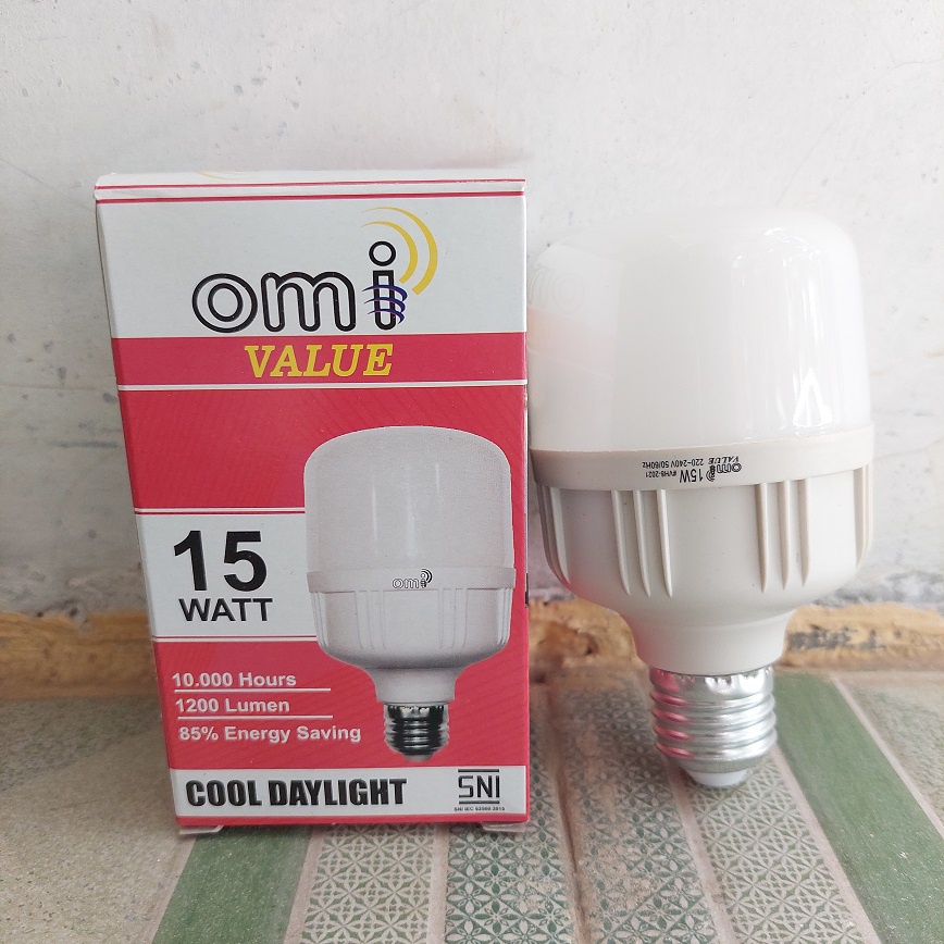 Omi Value Bulb 15 วัตต์ หลอดไฟ LED 15 W 15W | Shopee Thailand