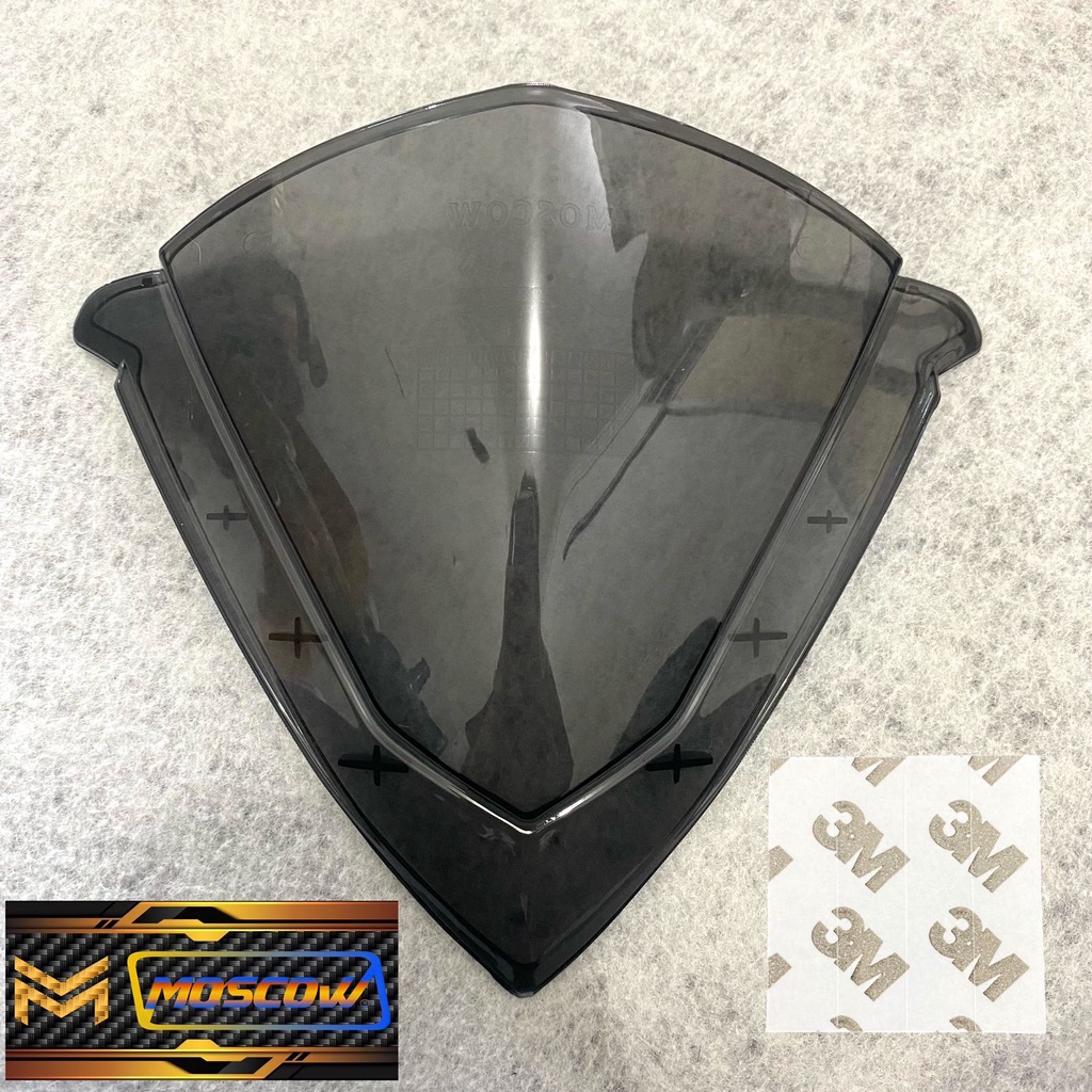 Hitam Visor VARIO 110 และ VARIO 125 TECHNO OLD WINDSHIELD VARIO 125 ...