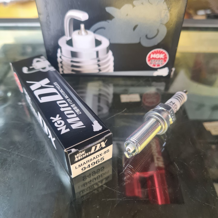 หัวเทียนแข่ง NGK MOTO DX LMAR8ADX-9S Kawasaki New Ninja 250 250fi ZX25R ZX25RR ZX10R H2 Honda ...