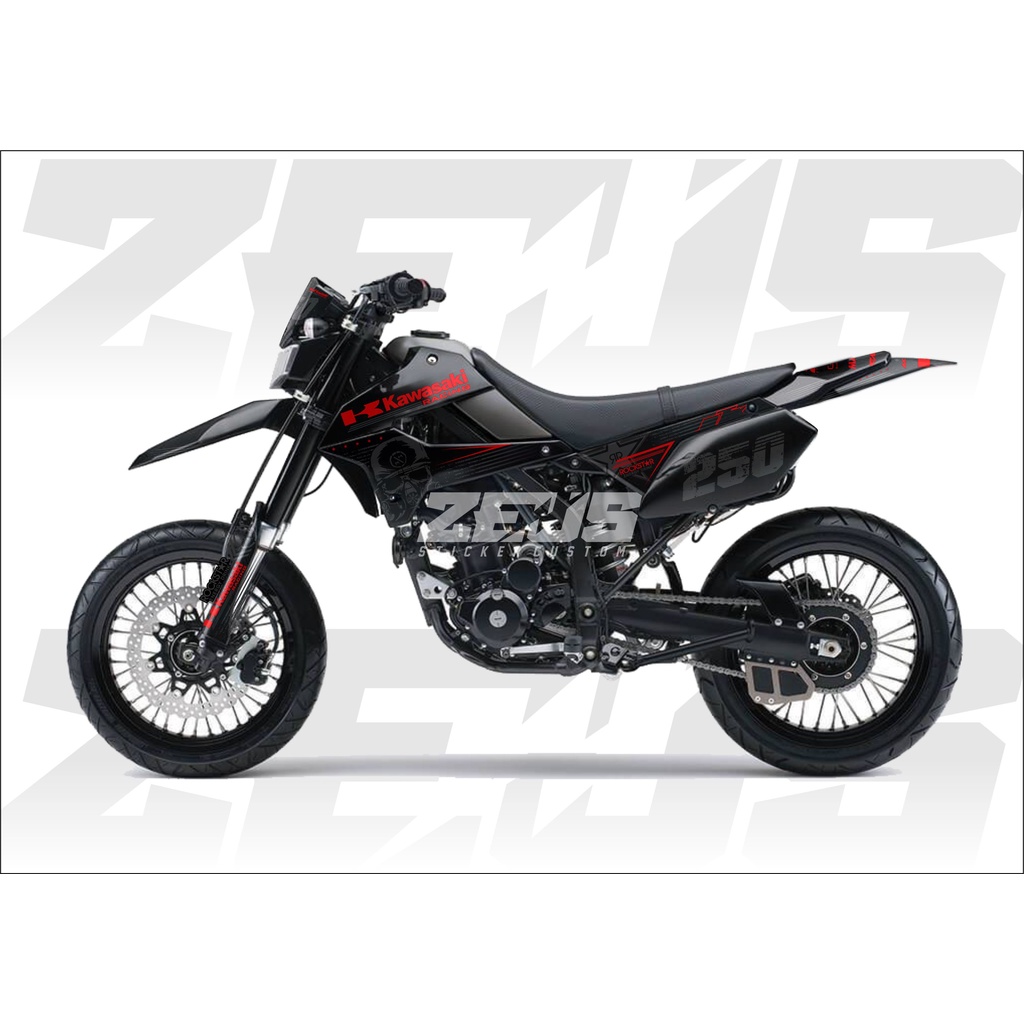 สติ๊กเกอร์รูปลอก - Klx Dtx 250 Zeus SC 46 สติ๊กเกอร์รูปลอก | Shopee ...