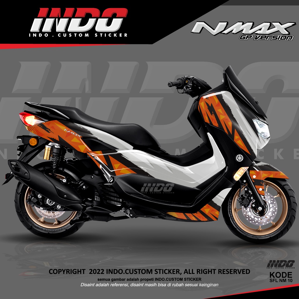 Decal NMAX FULL BODY STICKER NMAX ใหม่สติกเกอร์ OLD DECAL NMAX 2020 ...