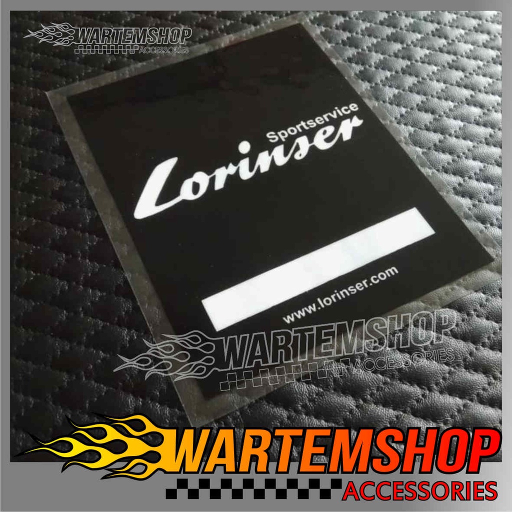 สติ๊กเกอร์สีดํา LORINSER ที่ดีที่สุด | Shopee Thailand
