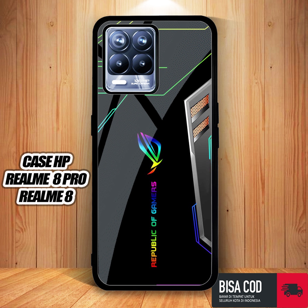 Case Realme 8 / Realme 8 Pro [ROG GAMERS] Casing Realme 8 / Realme 8 ...