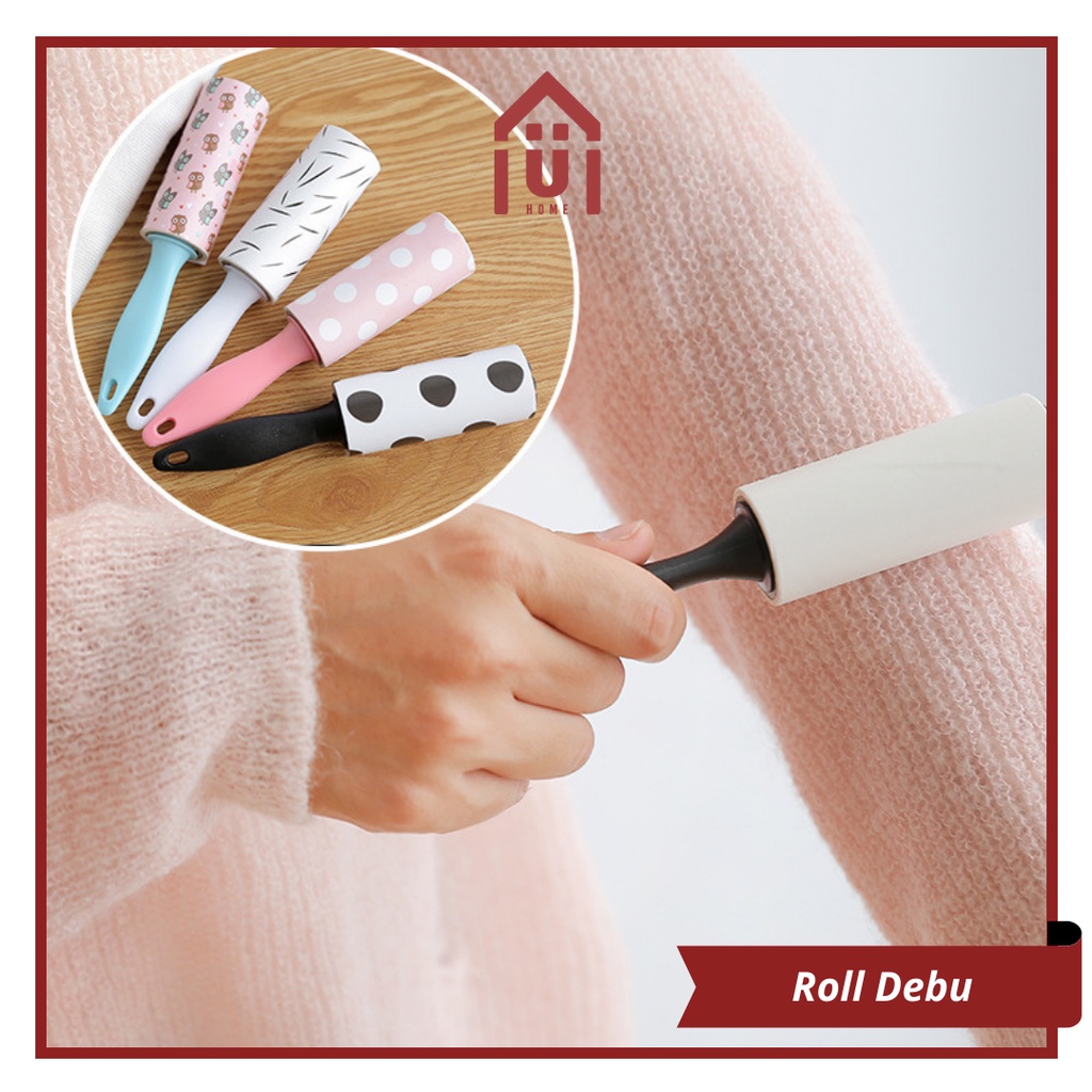 Uniso - MINI ROLLER DUST ROLL ANIMAL FUR CLEANER เสื้อผ้า STICKY ROLL ...