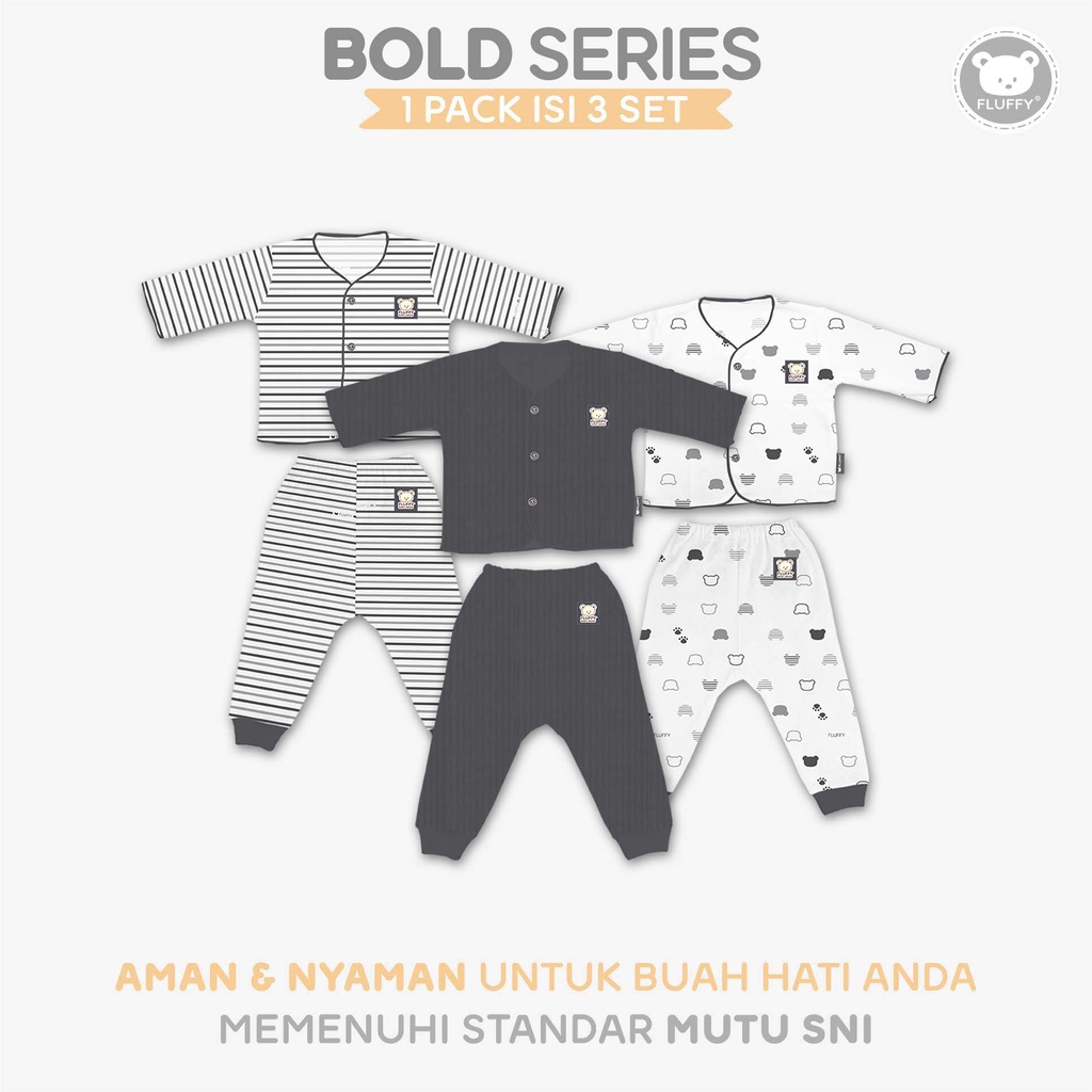 ชุดสูทยาว FLUFFY BOLD (3 คู่) SJJAN/SJJAB CHA NB | Shopee Thailand