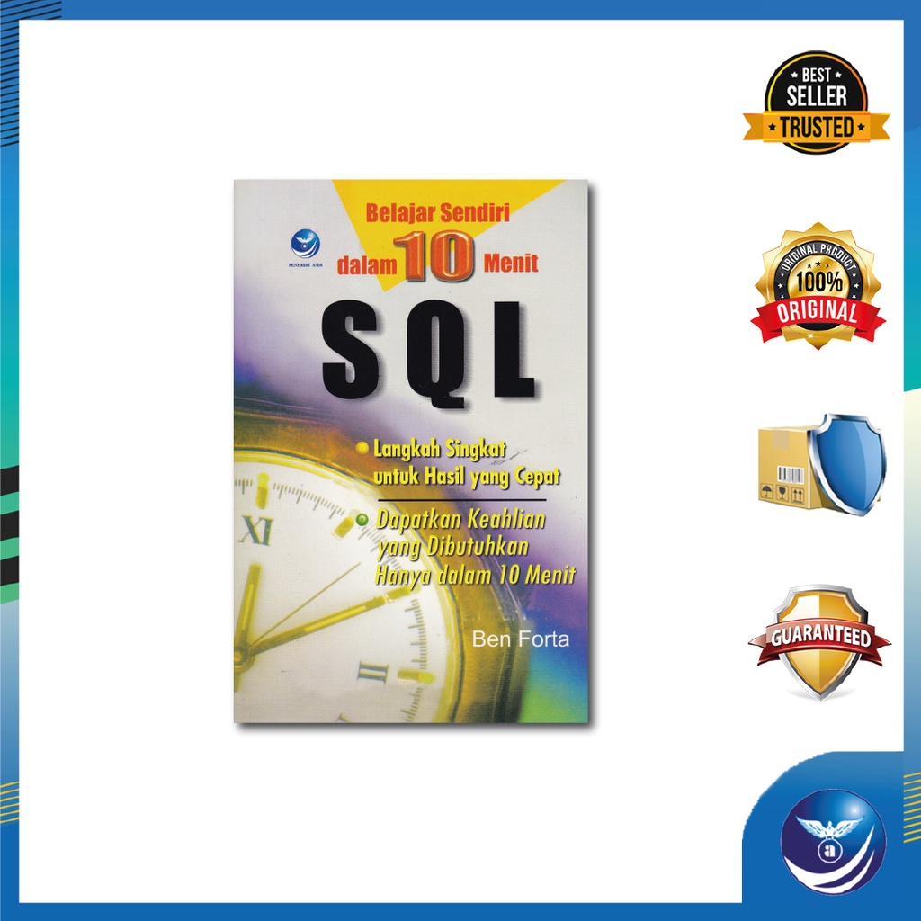 Andi สํานักพิมพ์ - หนังสือศึกษาด้วยตนเองใน 10 นาที: SQL - BenForta | Shopee Thailand