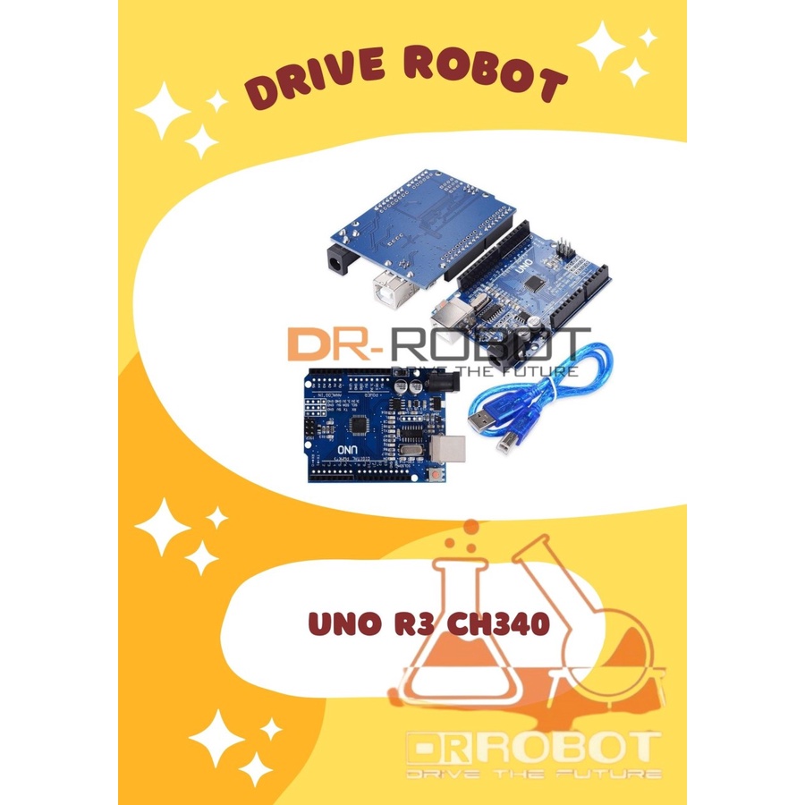 Arduino UNO R3 ATMEGA328P SMD CH340 ATMEGA328P-PU SMD CH340 | Shopee ...