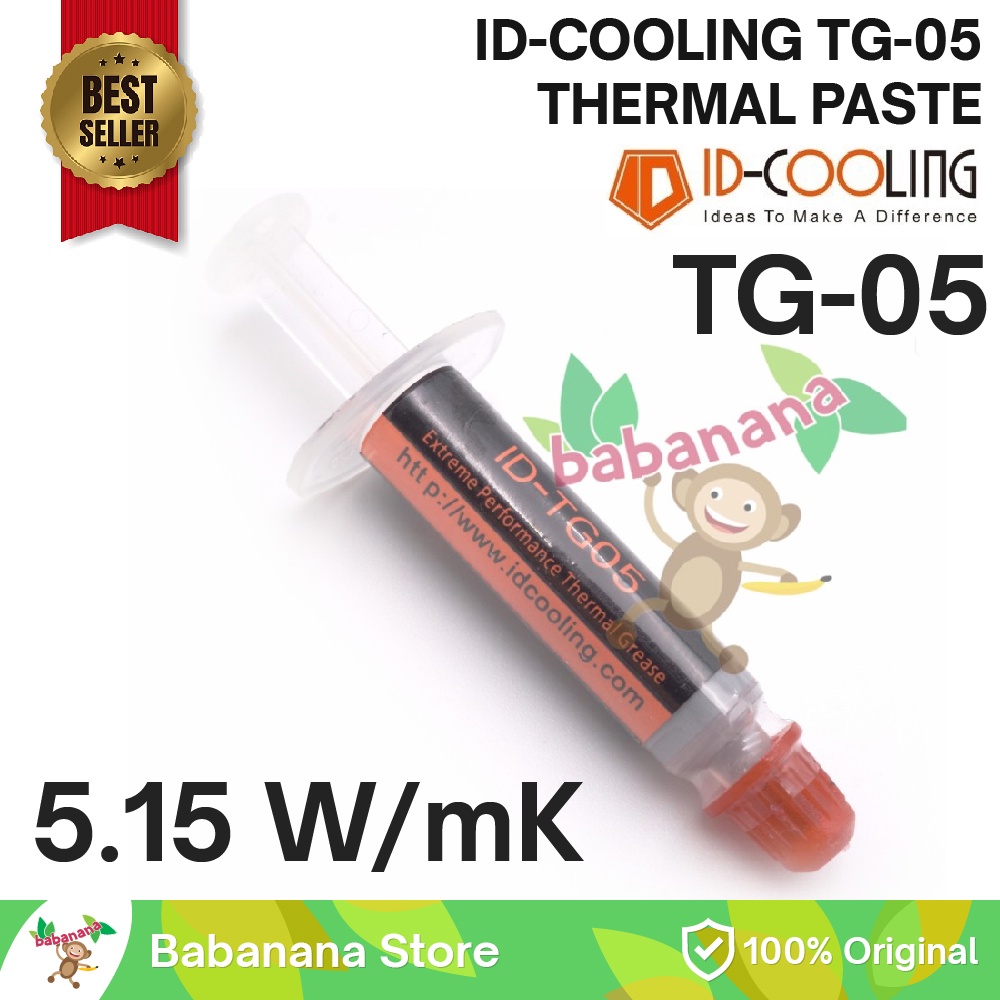 ID-COOLING วางความร้อน TG-05 โปรเซสเซอร์วางจาระบี tg05 idcooling | Shopee Thailand