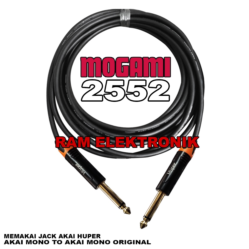 Mogami 2552 Balanced Jack Akai Mono 6.5 มม.ถึง Akay Mono Mic Cable 1-10 เมตร | Shopee Thailand