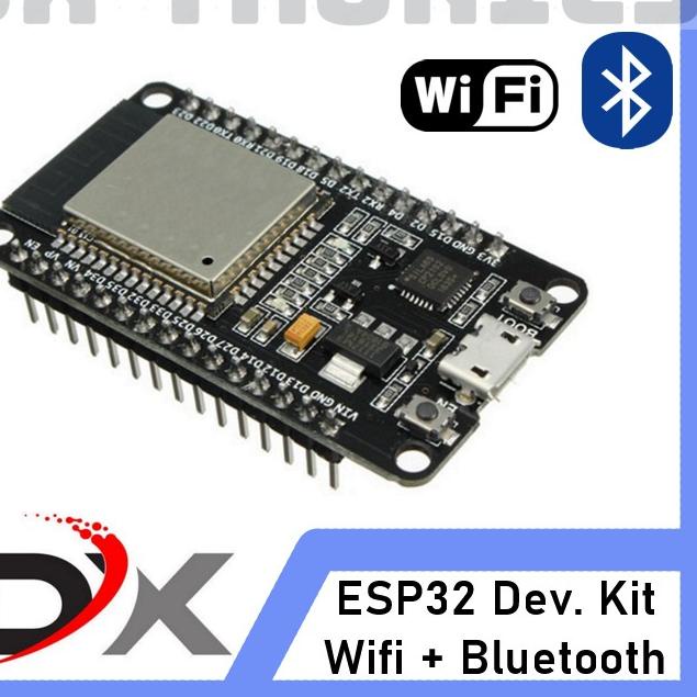 ♪ บอร์ดไมโครคอนโทรลเลอร์ บลูทูธ Esp32 ESP-32 WIFI IoT ESP-32S | Shopee ...