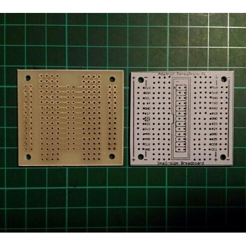 KR04959 5x5ซม. Raspberry Breadboard Project Board PCB Bolong | Shopee ...