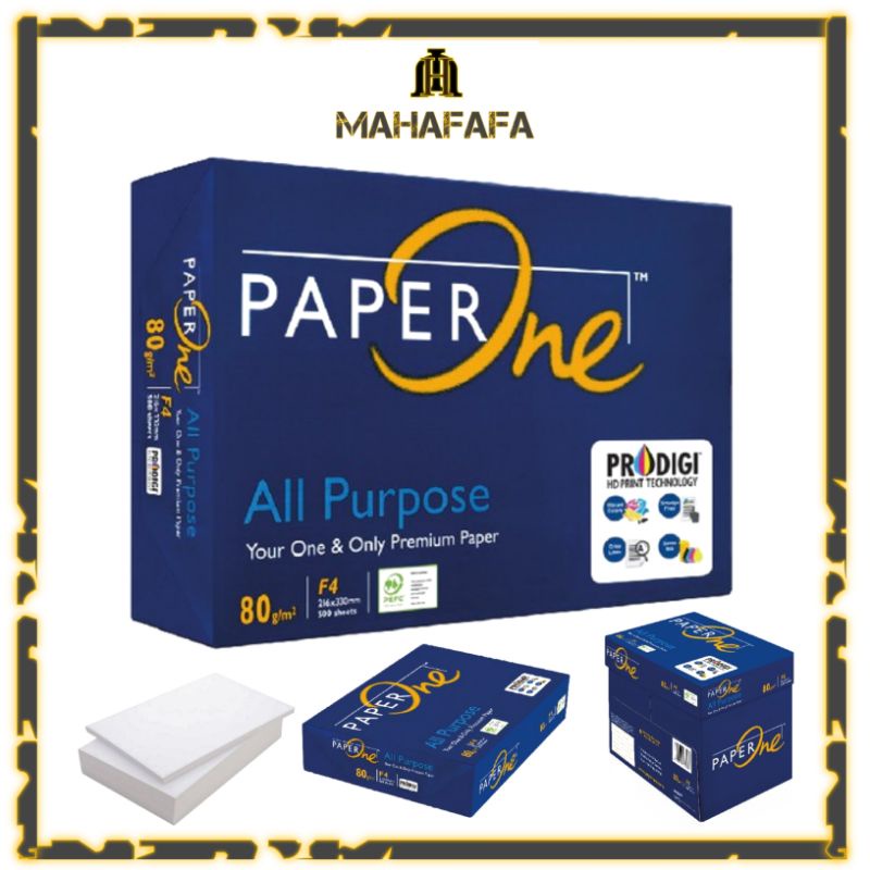 กระดาษ F4 Folio 80gram PaperOne 1 กก. 200 แผ่น | Shopee Thailand