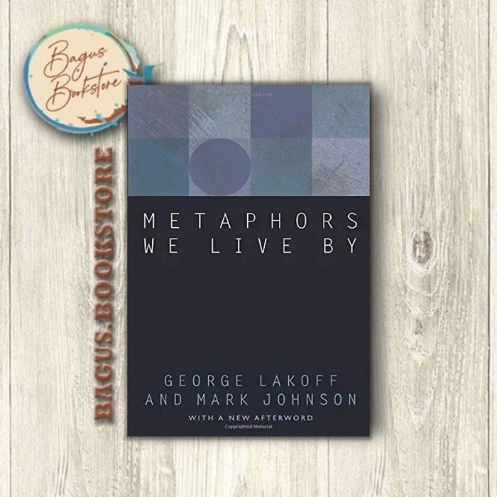 Metaphors We Live By - George Lakoff (ภาษาอังกฤษ) | Shopee Thailand