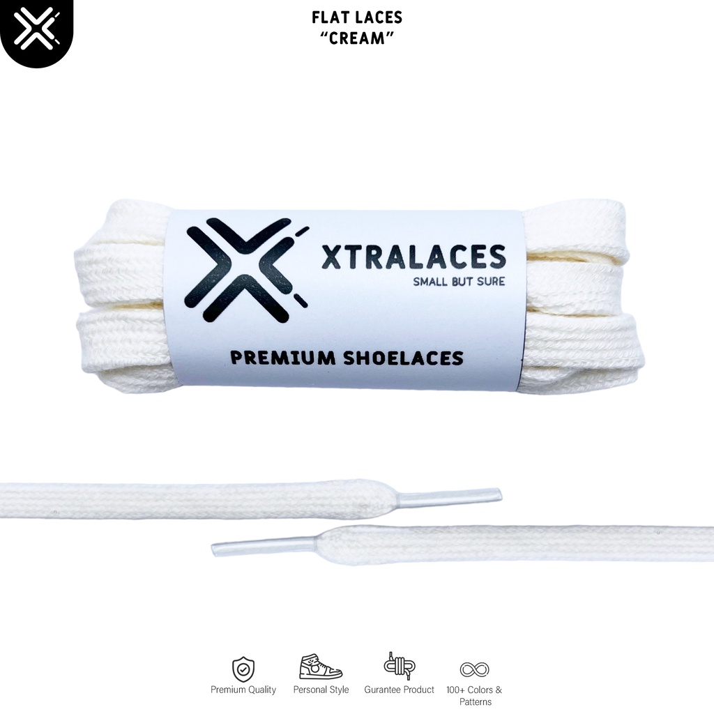 เชือกผูกรองเท้า Converse 70S CREAM (FLAT LACES) | พรีเมี่ยมสั่งซื้อ ...