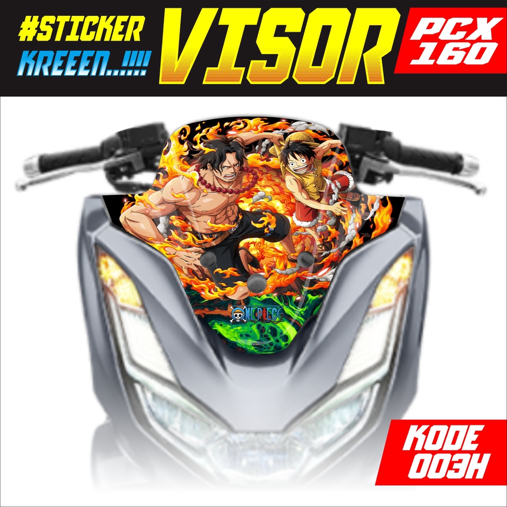 สติกเกอร์กราฟฟิค ลอกออกได้ แบบเรียบง่าย สําหรับ honda รุ่น pcx 160 รหัส ...