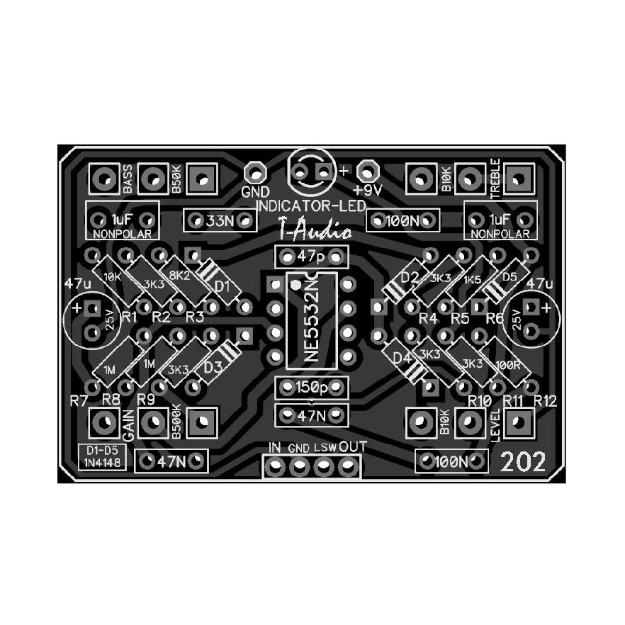 T-audio PCBFX-202 ตามรักเหยียบ Super Six "สเตวี่ โมทส์" เอฟเฟกต์กีตาร์ ...