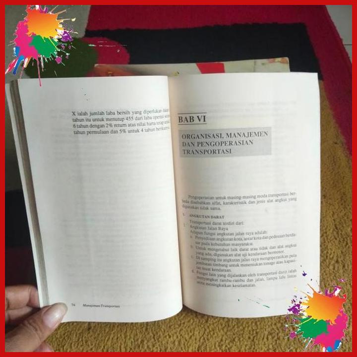 [nau] หนังสือการจัดการการขนส่ง Drs h.a. abbas salim. | Shopee Thailand