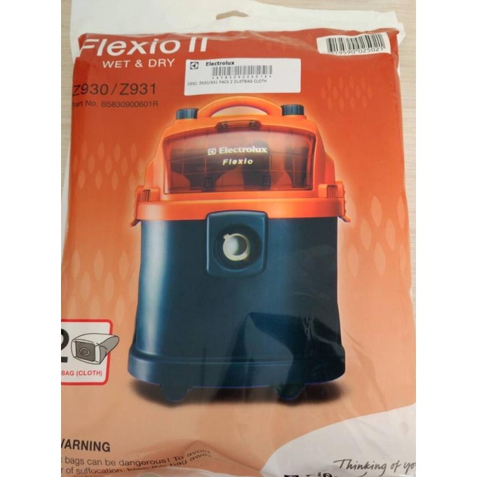 ถุงเก็บฝุ่น Electrolux Z 930 931 Flexio II แบบดั้งเดิม | Shopee Thailand