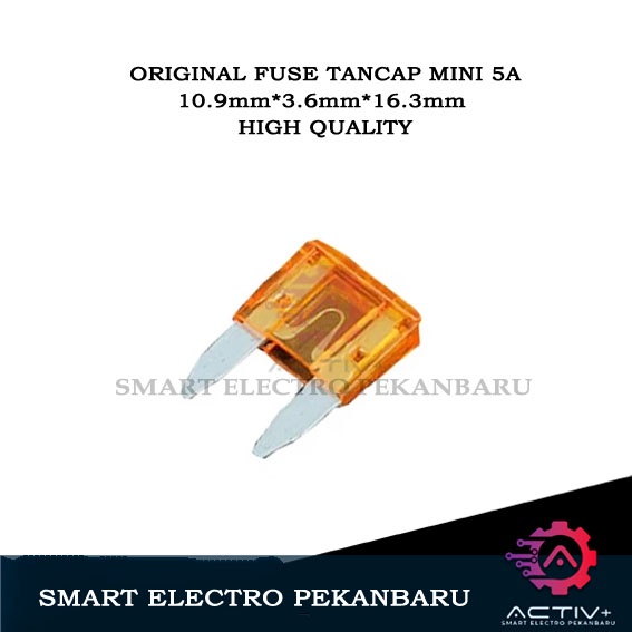 Original FUSE TANCAP DX MINI 5A FLOSER GERMANY SMALL FUSE MOTORCYCLE ...