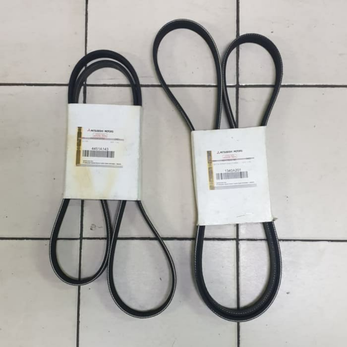 ใหม่!!! Van Belt Set All New Pajero Sport Dakar 5PK1419 6PK1670 ของแท้ ...