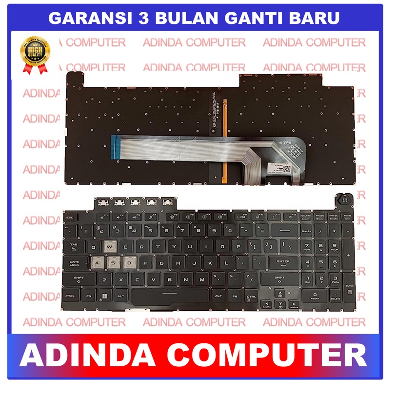 Asus TUF A15 FX506 FA506IU FA506IV FA506QM FA506IH FA506II คีย์บอร์ด ...