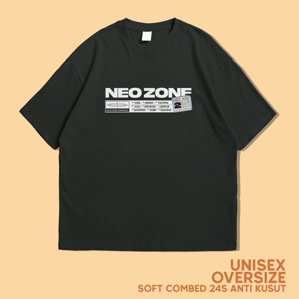 เสื้อยืด OVERISZE NCT 127 NCT NEOZONE COMBED 24s พรีเมี่ยม UNISEX ... เสื้อยืด OVERISZE NCT 127 NCT NEOZONE COMBED 24s พรีเมี่ยม UNISEX ...