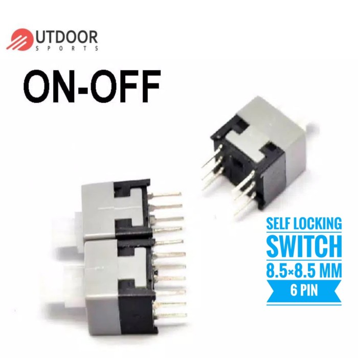 สวิตช์ล็อคตัวเอง 8.5x8.5mm 6ft Interlocking On Off Press Switch | Shopee Thailand