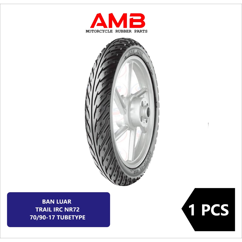 ยางนอกรถจักรยานยนต์ IRC NR72 NR 72 70 90-17 | Shopee Thailand