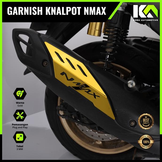 ฝาครอบท่อไอเสีย NMAX GARNISH สําหรับ YAMAHA NMAX The best Product 2023/ ...