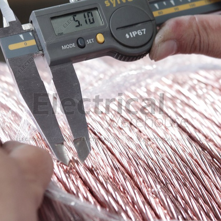 ー RD BC Grounding Cable 16 mm2 FULL STANDARD PLN (16mm 16mm2 16 mm 1x16 ...