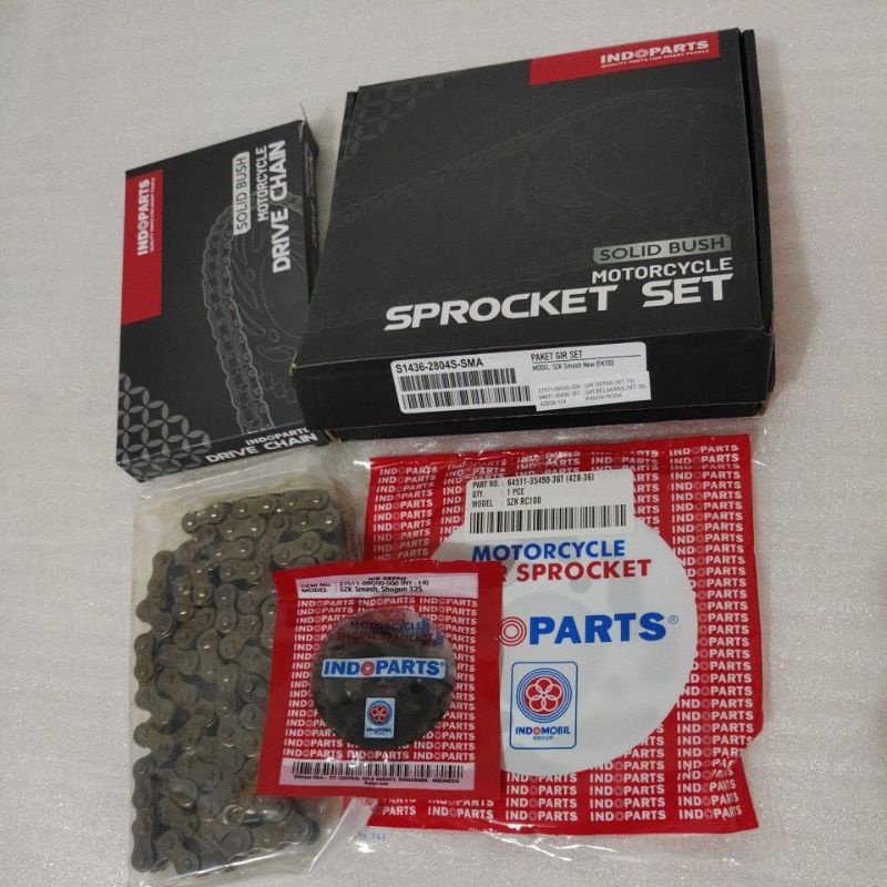 โซ่เกียร์ Gir Sprocket ชุดด้านหน้าด้านหลังเกียร์ล้อชุด 14 - 36T Suzuki ...