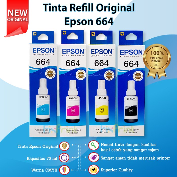 Code519 หมึกเครื่องพิมพ์ Epson 664t664 L355 L36 L365 L3 | Shopee Thailand