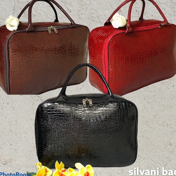 Ch TRAVEL BAG กระเป๋าหนังพรีเมี่ยม CROCO Tote u ที่ต้องการมากที่สุด ...