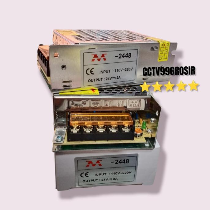 สวิตชิ่งพาวเวอร์ซัพพลาย 24v 2A 24v DC เอาท์พุต 2A (48 วัตต์) | Shopee ...